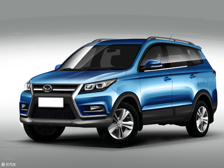 北汽幻速S3L效果图发布 采用纺锤式前脸-爱卡汽车